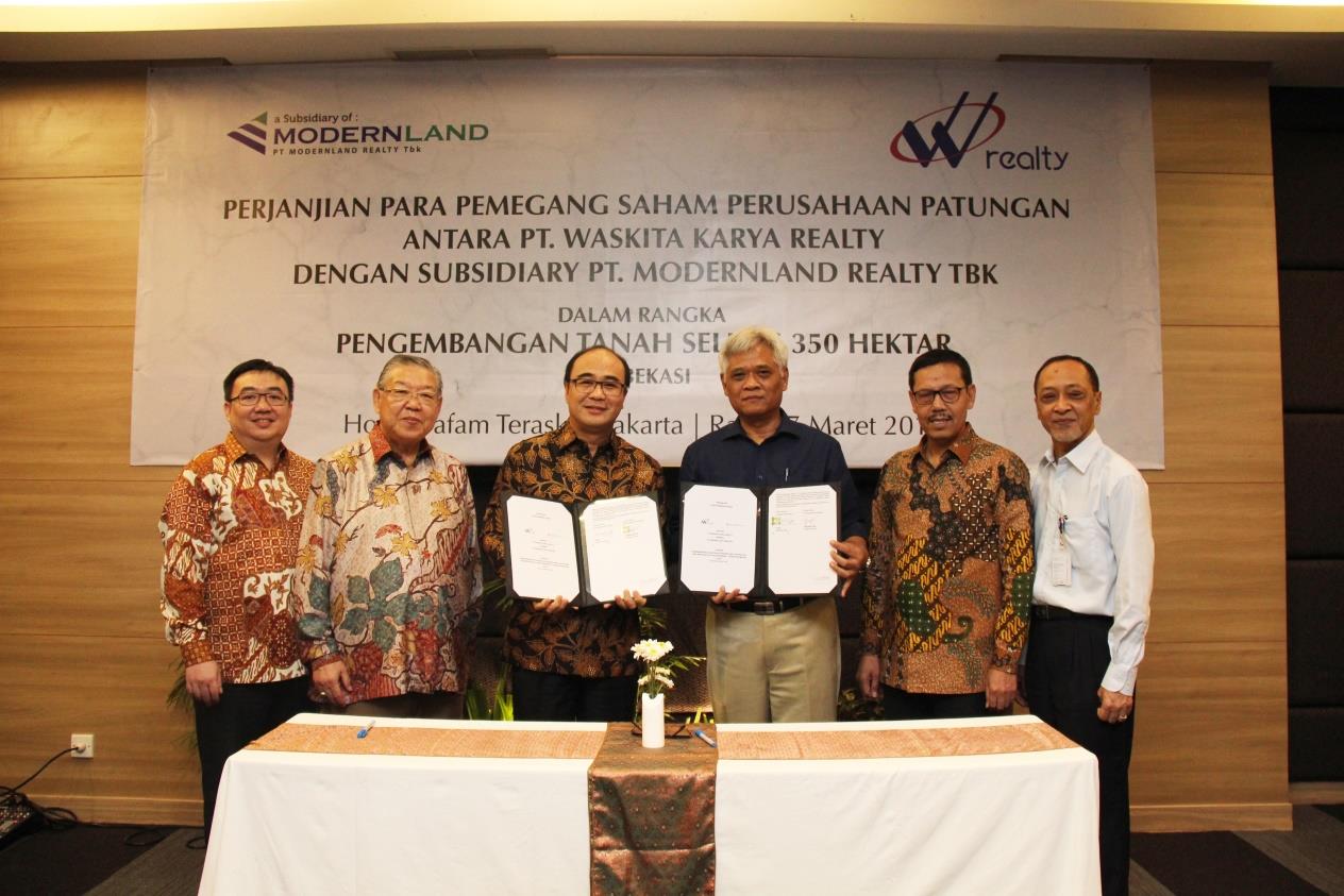 PT Waskita Karya Realty dan Subsidiary PT Modernland Realty Tbk ...